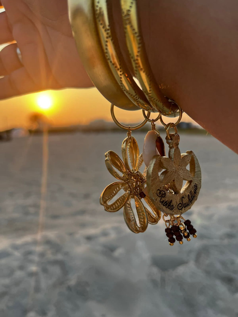 Triple Gold Bangle Set – Shop Ritika Sachdeva